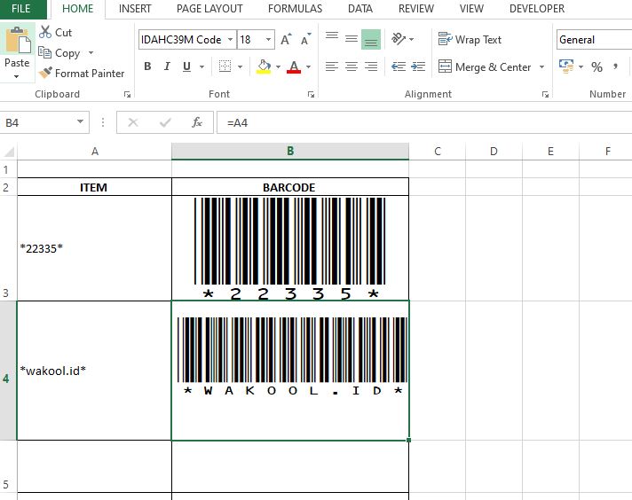 Pelajari Cara Buat Barcode dengan Mudah dengan Microsoft Excel